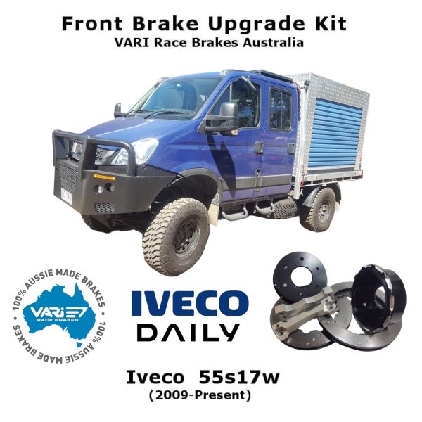 Iveco Daily 4×4 front brake upgrade (BOXED KIT) - Vari